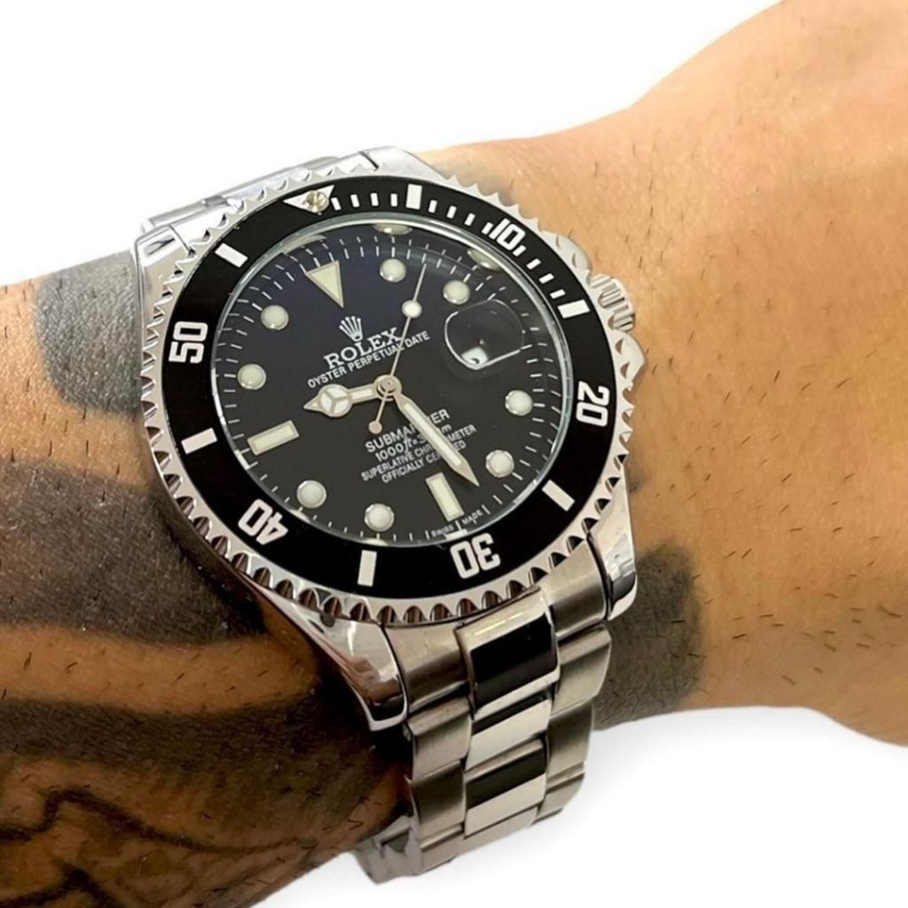 Relógio Rolex Submariner Masculino Luxo + Caixa | Shopee Brasil