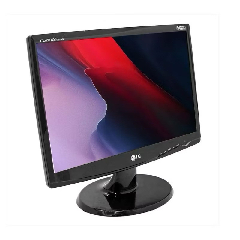 Monitor LG 20 polegadas LCD com tela widescreen com conversor VGA x ...