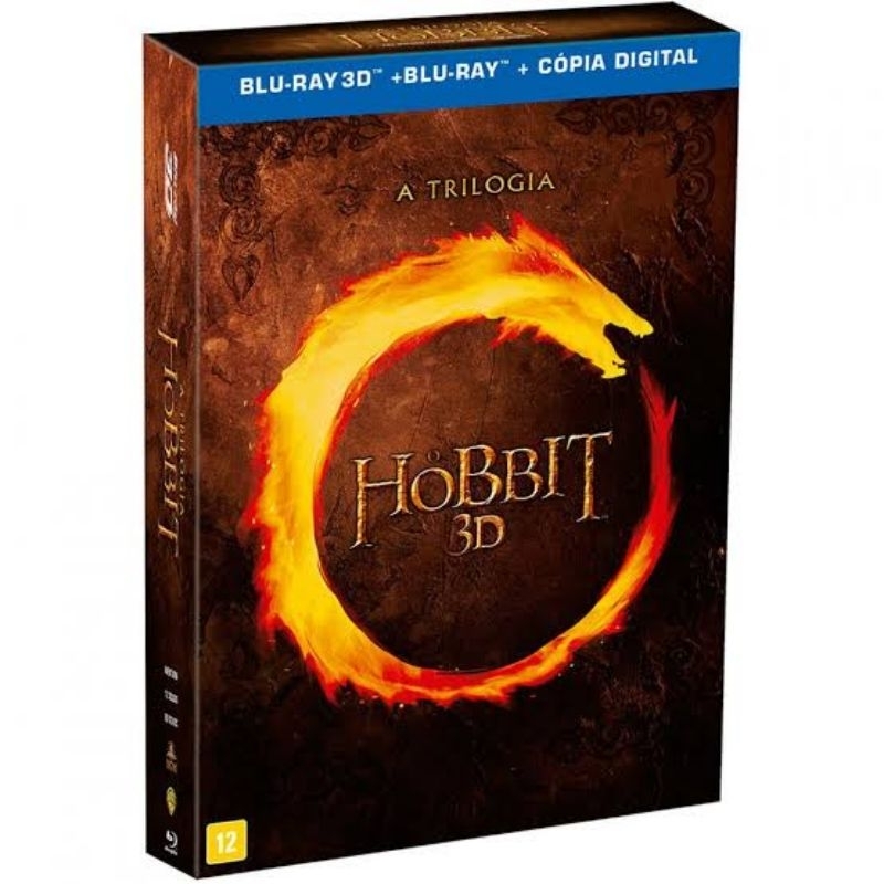Blu-ray 3D - O Hobbit: A Trilogia (12 Discos) | Shopee Brasil