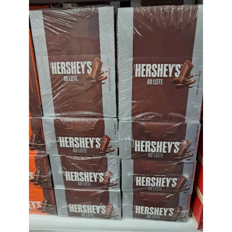 Chocolate Branco Biscoito Caixa C/ 18 Unid de 20g Hershey's | Shopee Brasil