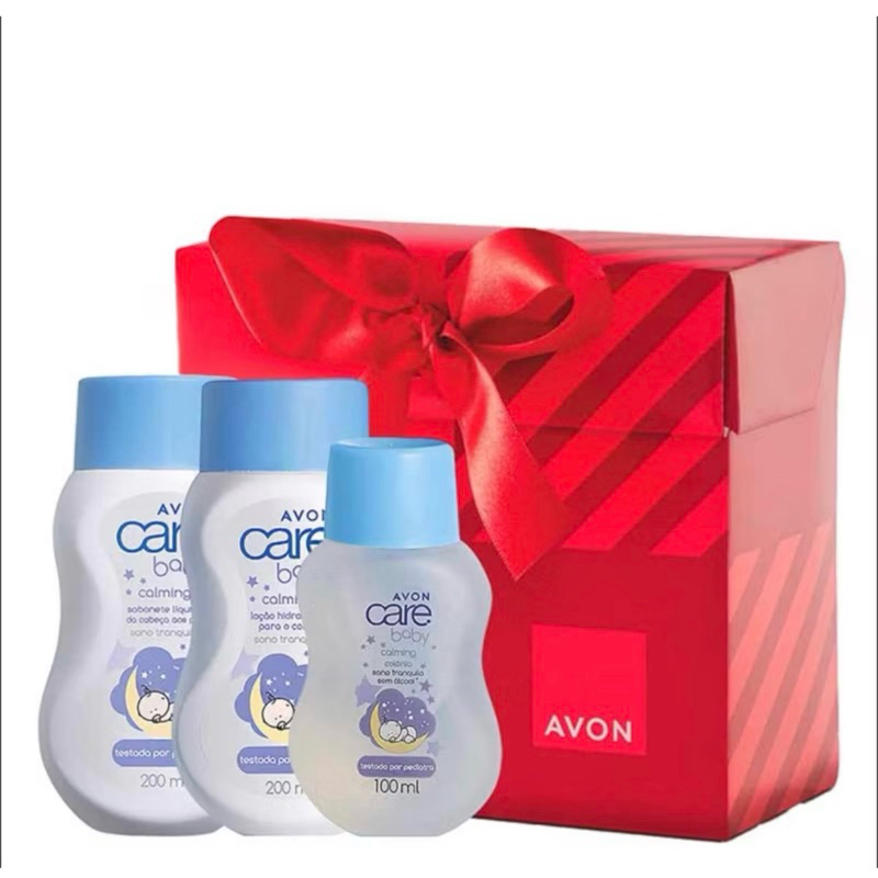 Kit Presente Avon Care Baby Calming Colônia + Hidratante + Sabonete ...