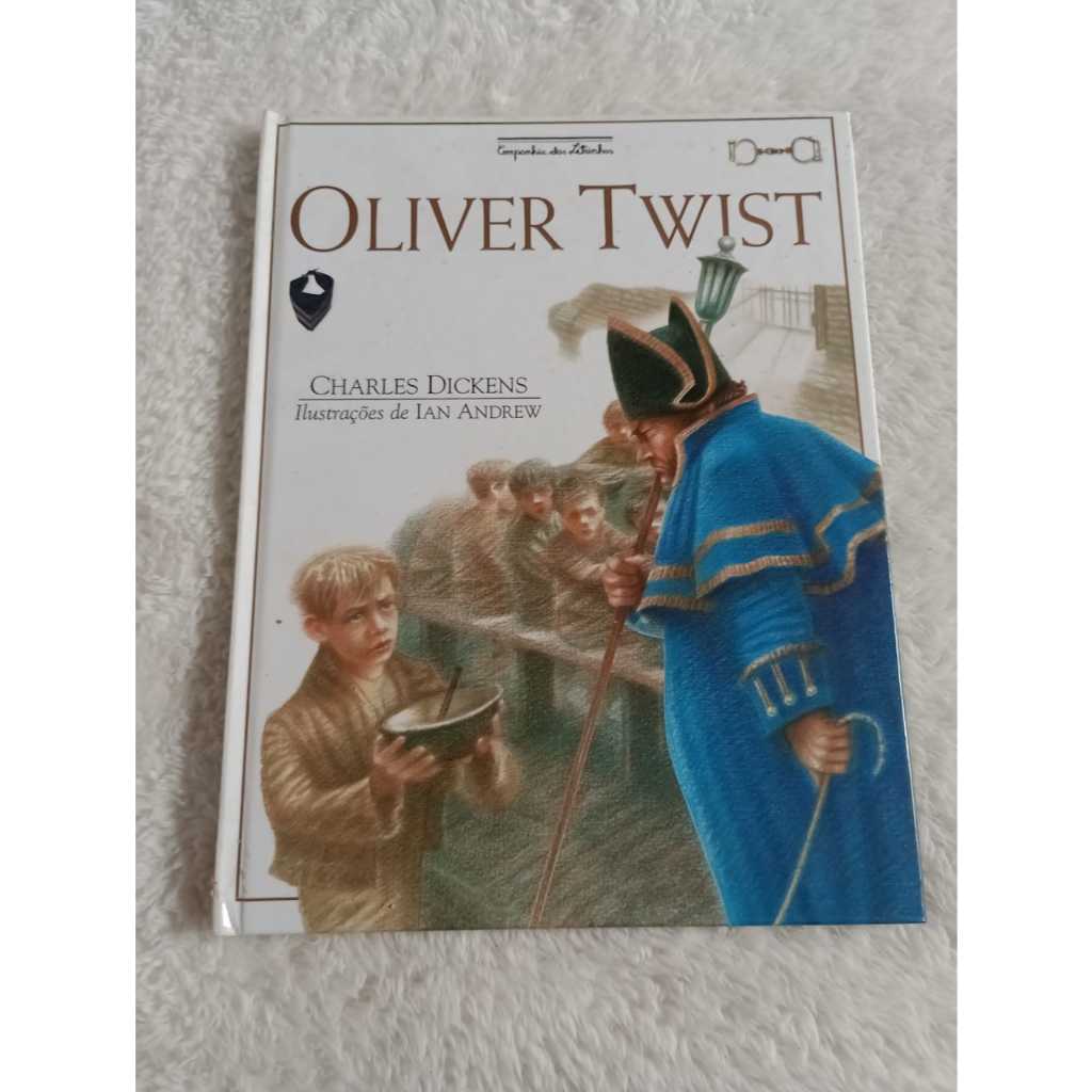 Livro Oliver Twist - Charles Dickens - Capa dura - Companhia das Letrinhas | Shopee Brasil