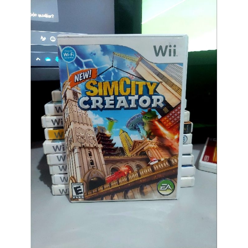SimCity Creator Nintendo Wii | Shopee Brasil