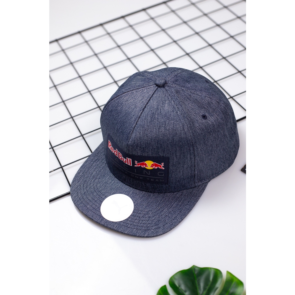 Boné Red Bull Oficial RBR Lifestyle Flatbrim Cap Nigth Sky 022388-01 ...