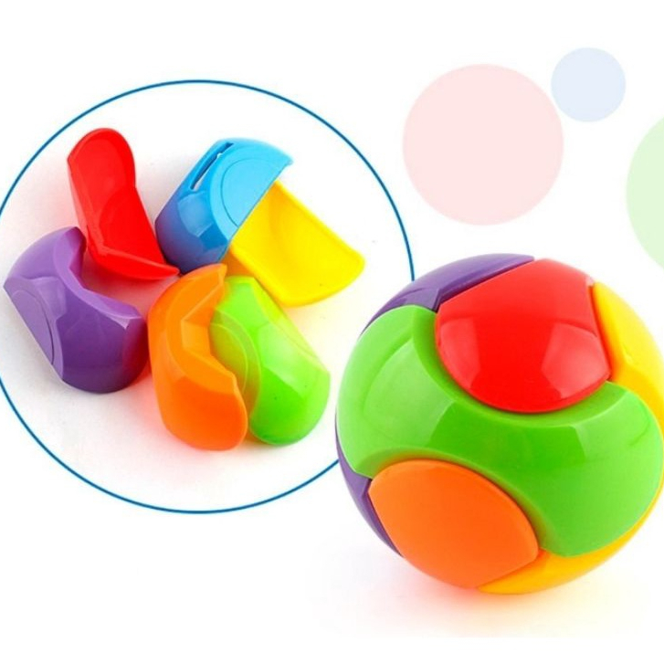 KIT BOLA DESMONTAVEL -MINI TOYS-CORES SORTIDAS-REF.6245- | Shopee Brasil