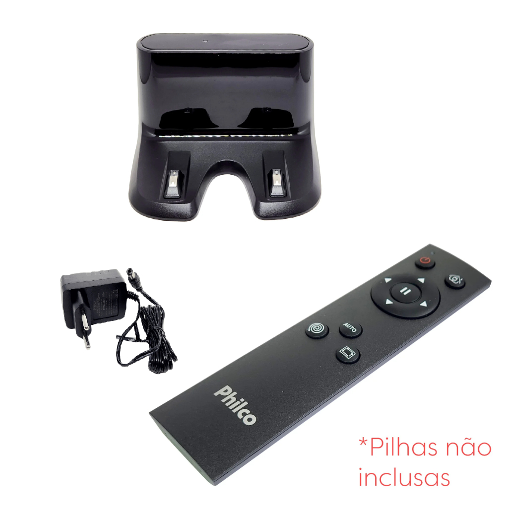 Fonte + base carregadora + Controle para Aspirador Robô PAS26 e PAS28 ...