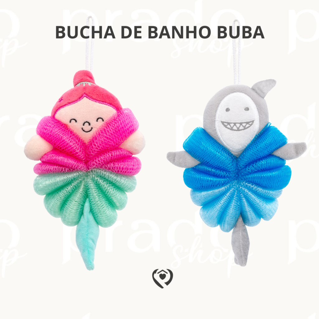 BUCHA DE BANHO INFANTIL BUBA ESPONJA BABY KIDS | Shopee Brasil