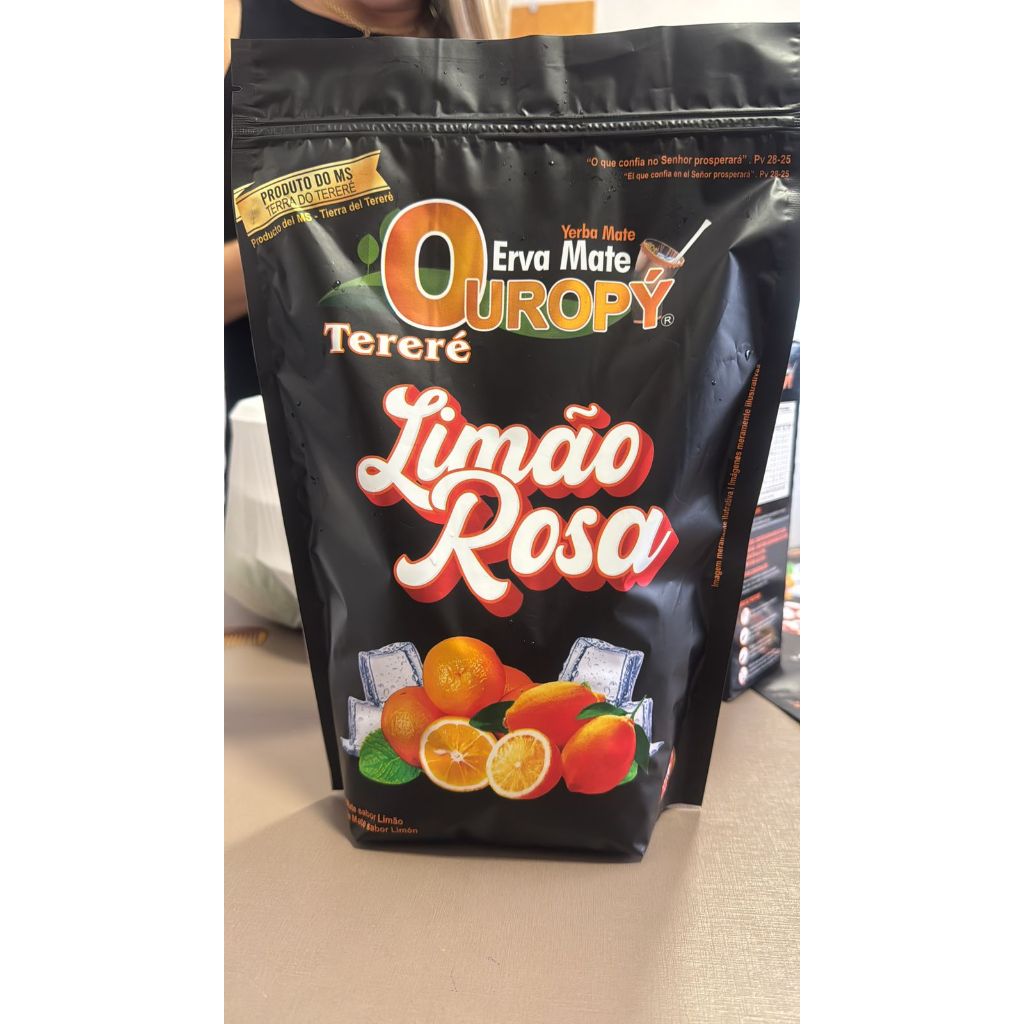 Kit com 10 pacotes terere Limão Rosa/Limão Cravo 500g cada | Shopee Brasil