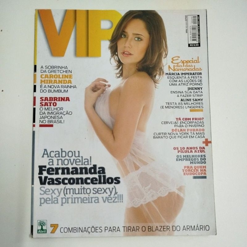 revista vip Fernanda Vasconcelos | Shopee Brasil