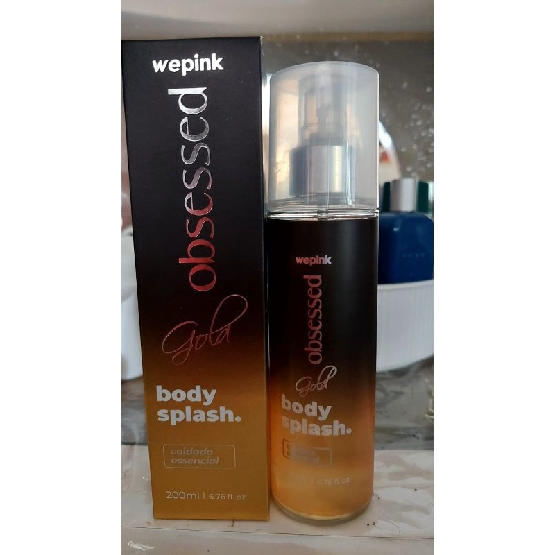 Body Splash Wepink Obsessed Gold | Shopee Brasil