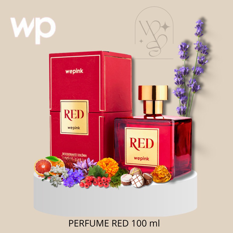 PERFUME RED 100ml WEPINK | Shopee Brasil