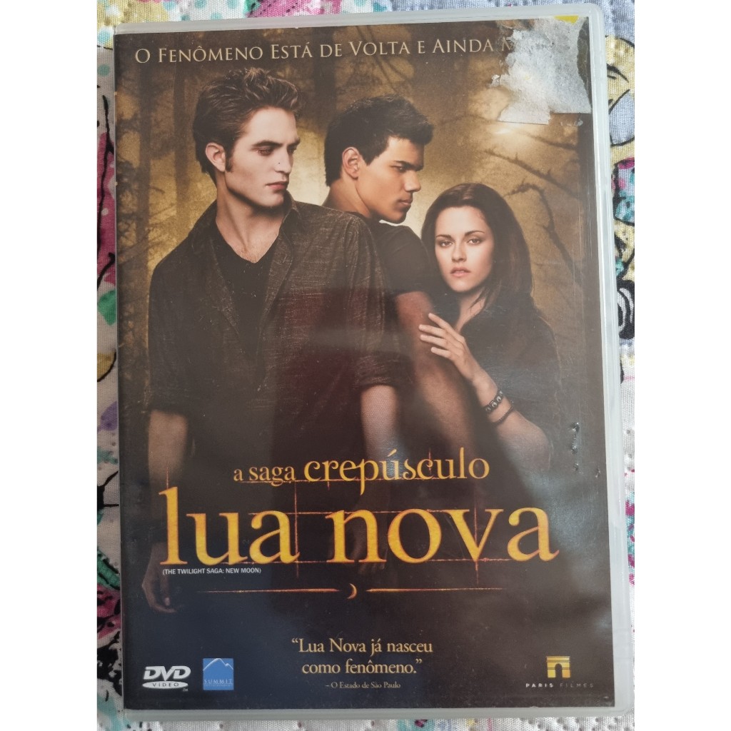 Dvd A Saga Crepúsculo Lua Nova | Shopee Brasil