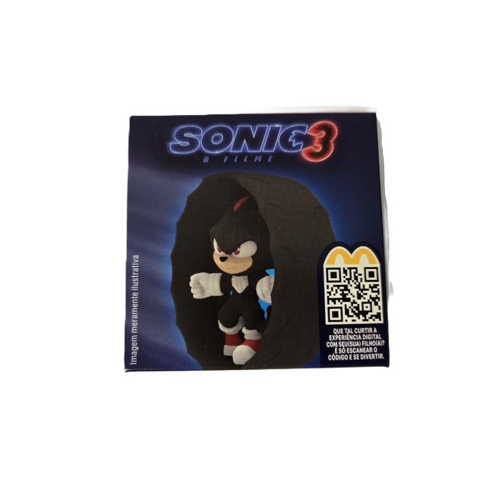 Sonic 3 Mc Donalds - Shadow Original 2 Lacrado | Shopee Brasil