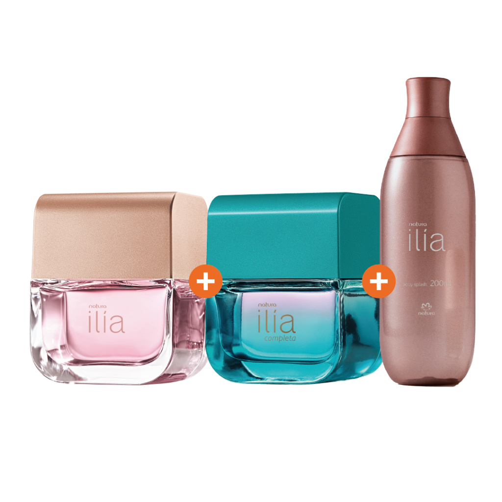 Ilía Tradicional 50ml + Ilía Completa 50ml + Body Splash Ilía ...