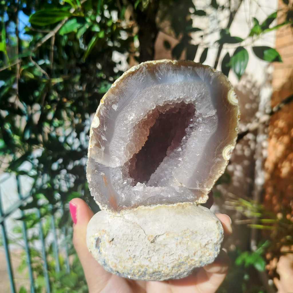 Geodo caverna - Pedra bruta natural | Shopee Brasil