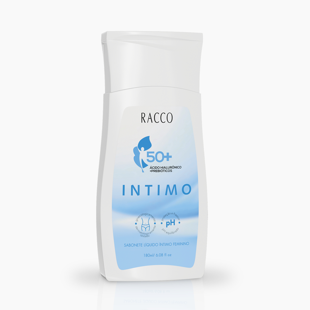 Sabonete Líquido Intimo 50+ Feminino Racco, 180ml | Shopee Brasil