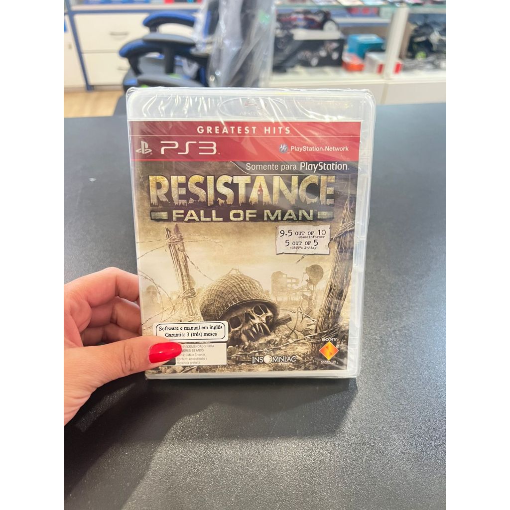 Resistance Fall of Man PS3 Fisico Novo | Shopee Brasil
