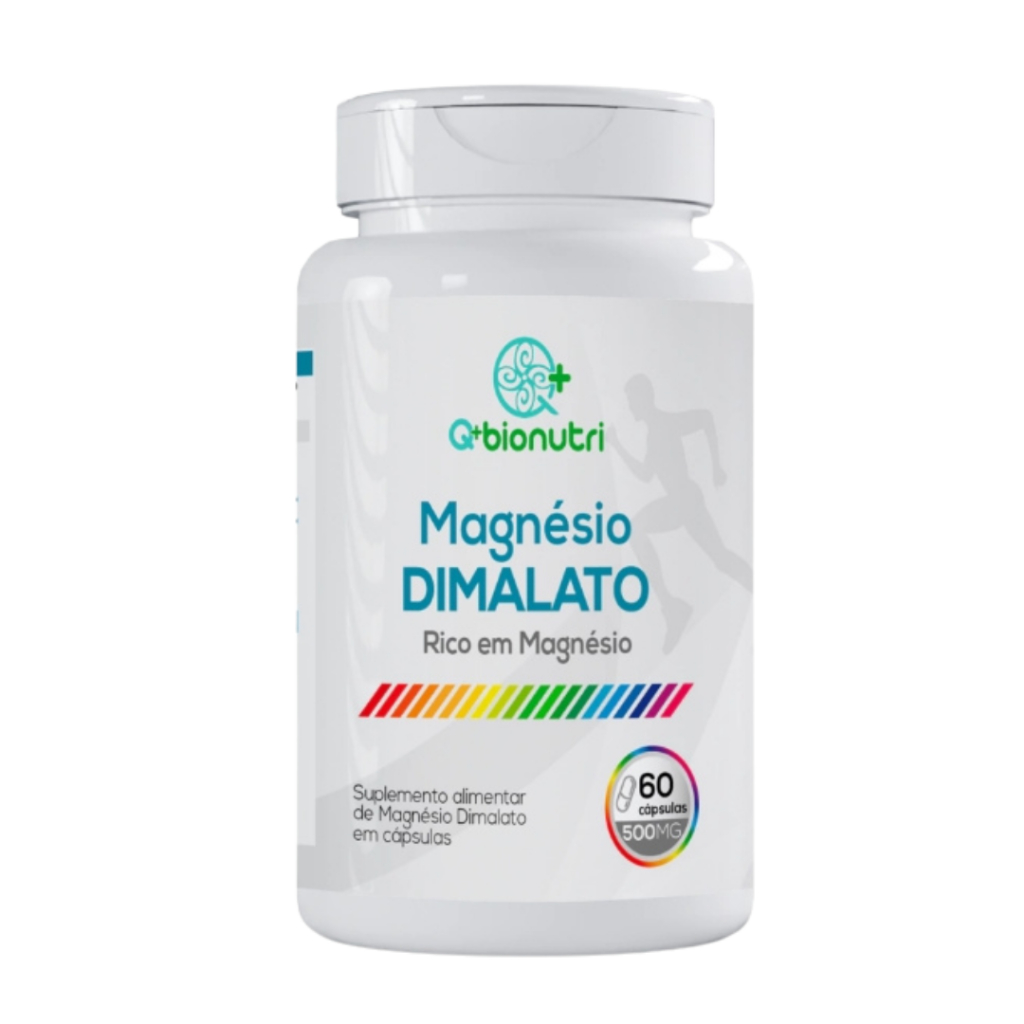Magnesio dimalato 120 capsulas 500mg BioNutri | Shopee Brasil