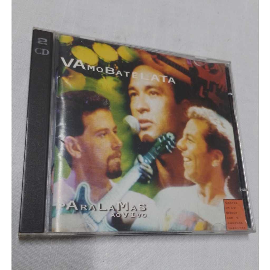 CD Duplo Os Paralamas Do Sucesso - Ao Vivo - Vamo Batê Lata ( 26003 ...