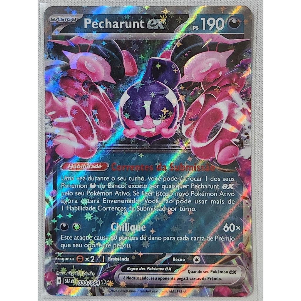 Carta Pokemon Pecharunt ex (039/064) SFA | Shopee Brasil
