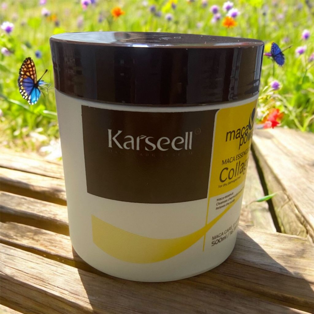 Karseell Collagen Tratamento Capilar 500g cada original | Shopee Brasil