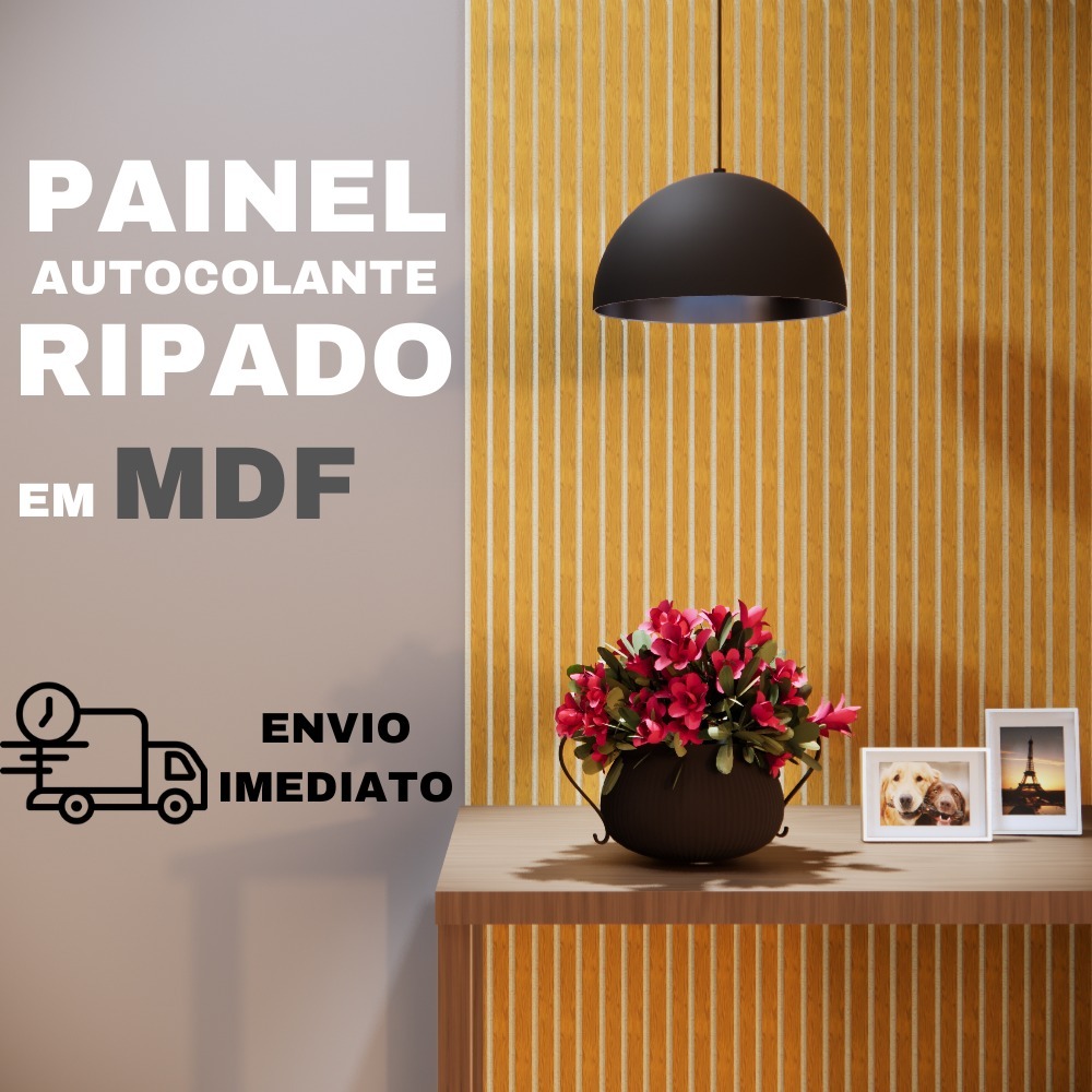 85 Revestimento Painel De Parede Ripado Decorativo MDF 45x11 | Shopee ...