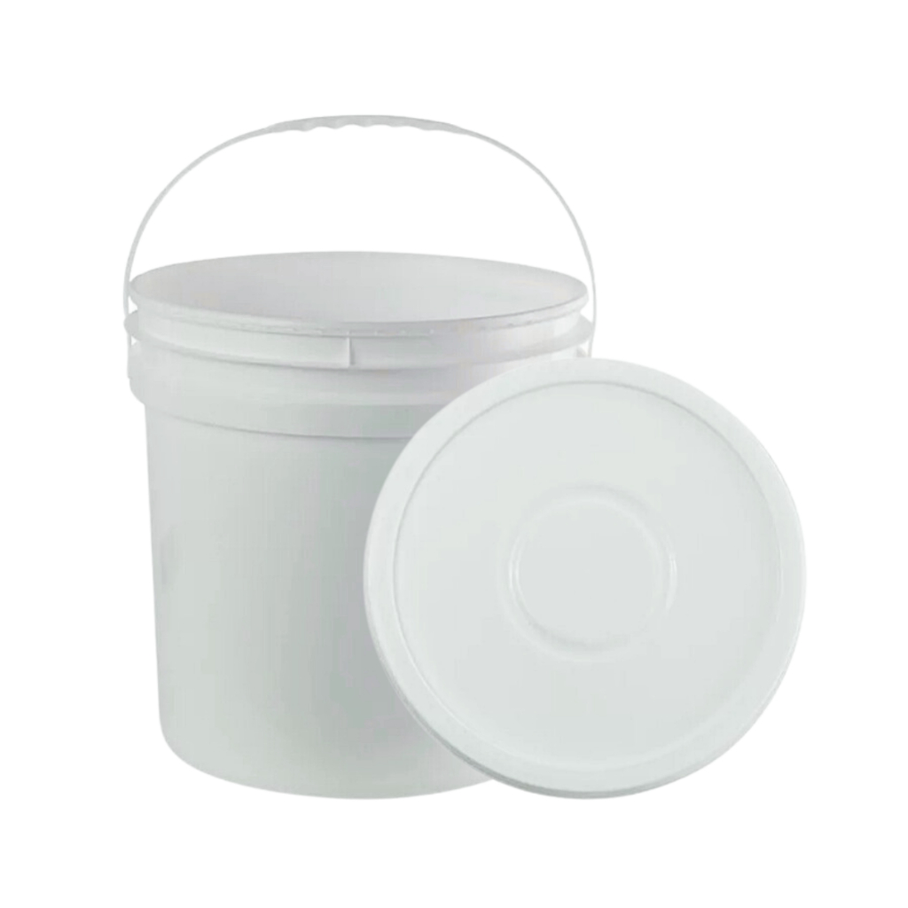 Balde 5 Litros c/ Tampa Hermética e Lacre Atóxico Multifuncional Ideal ...