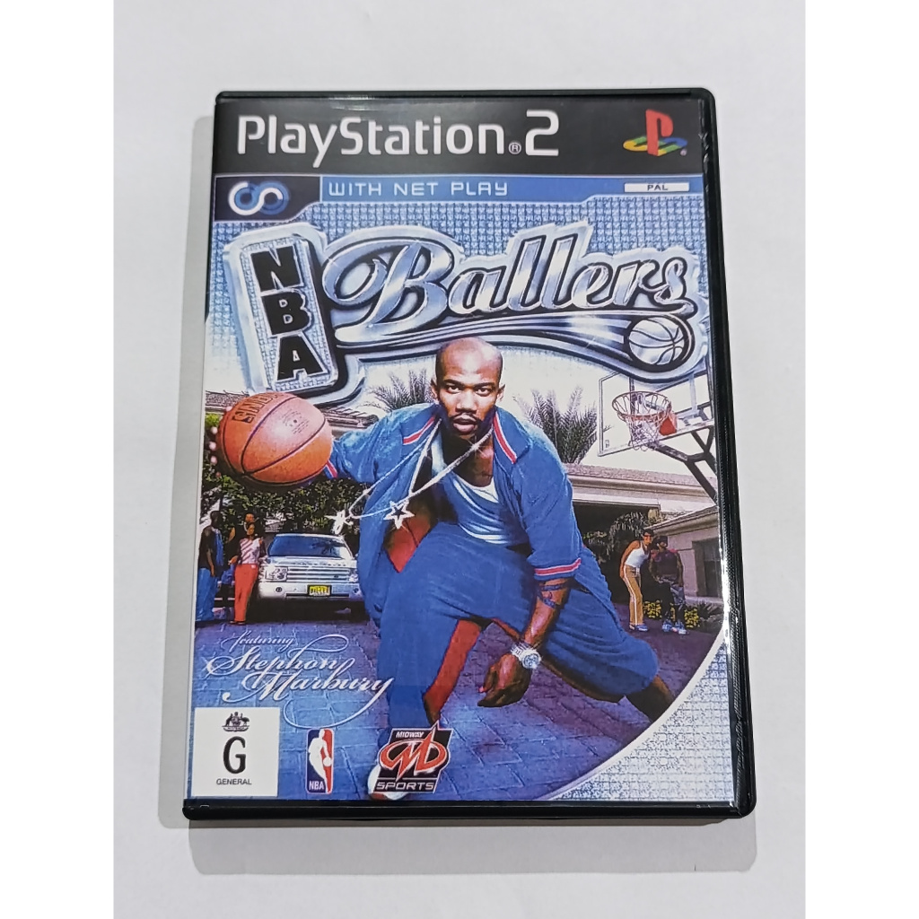 NBA Ballers p/ PS2 Original Americano | Shopee Brasil