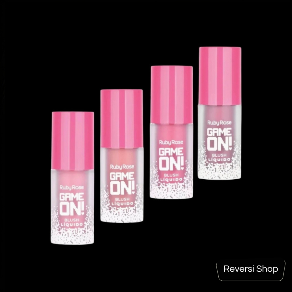 BLUSH LÍQUIDO GAME ON! - RUBY ROSE | Shopee Brasil