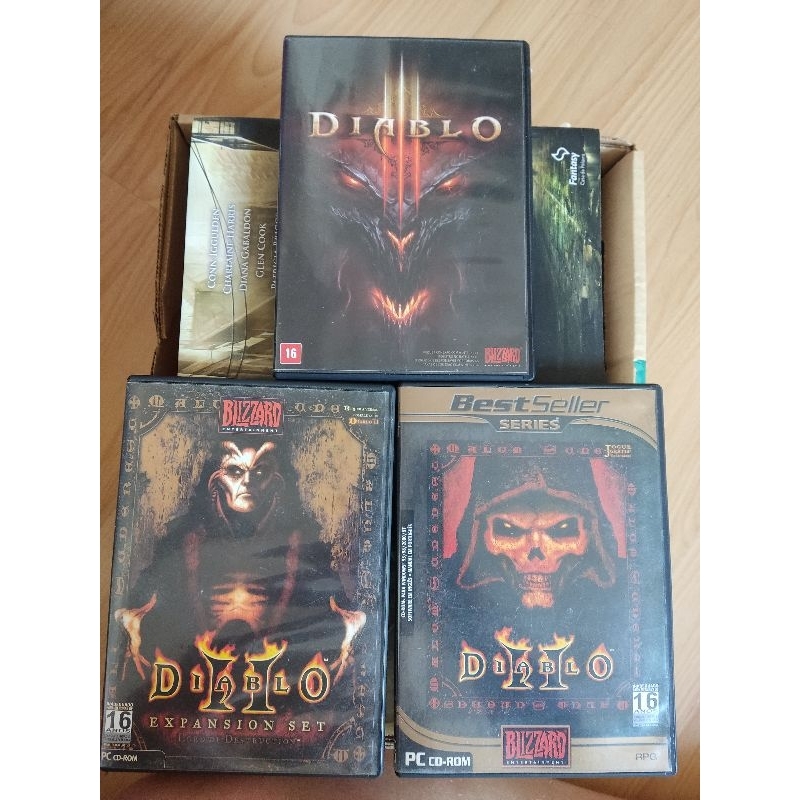 Jogo Diablo III - Jogo Diablo II + Diablo II expasion set | Shopee Brasil