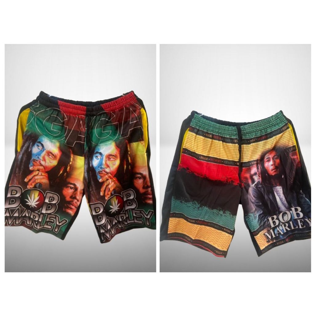 Bermuda Bob Marley Variadas Shopee Brasil