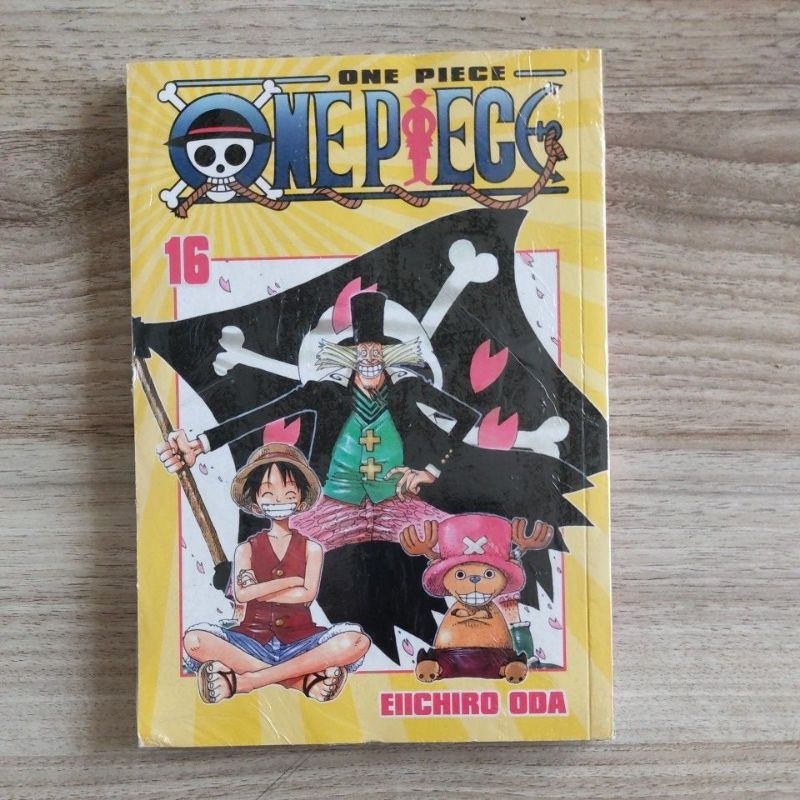 One Piece Vol.16 Livro por Eiichiro Oda Novo e lacrado | Shopee Brasil