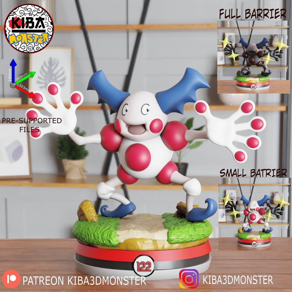 Action Figure - Pokémon - Mr. Mime | Shopee Brasil