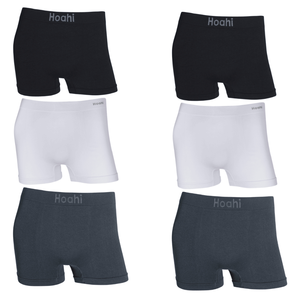 Kit 6 Cuecas Boxer Hoahi Poliamida Sem Costura | Shopee Brasil