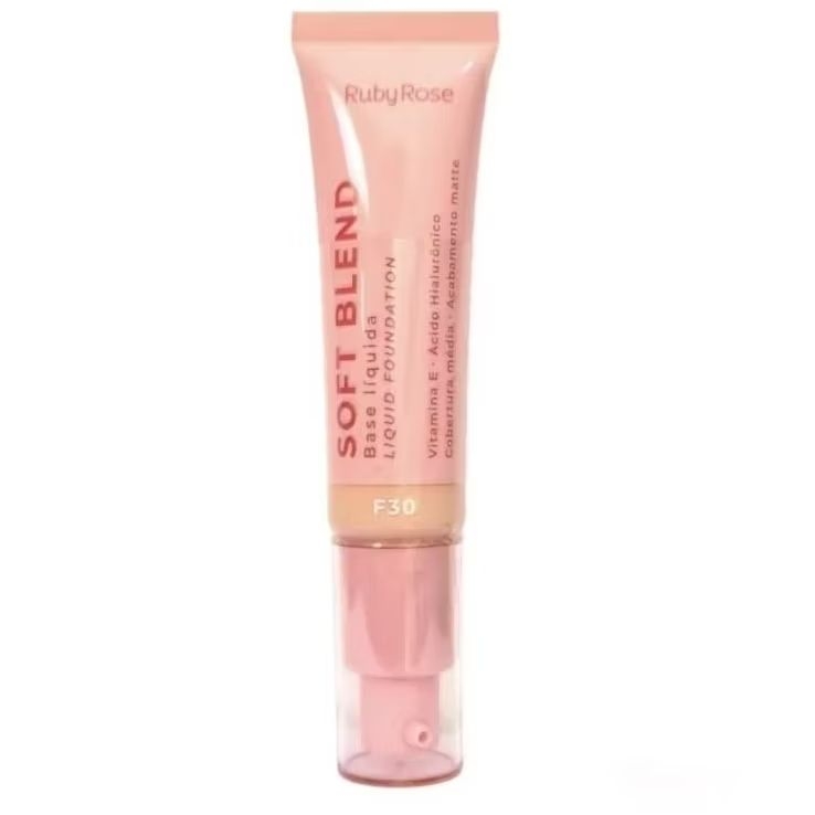 Base Líquida Soft Blender - Ruby Rose Linha Rosa | Shopee Brasil