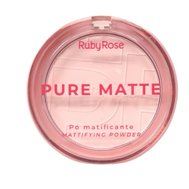 Pó Matificante Pure Matte Linha Rosa - Ruby Rose | Shopee Brasil