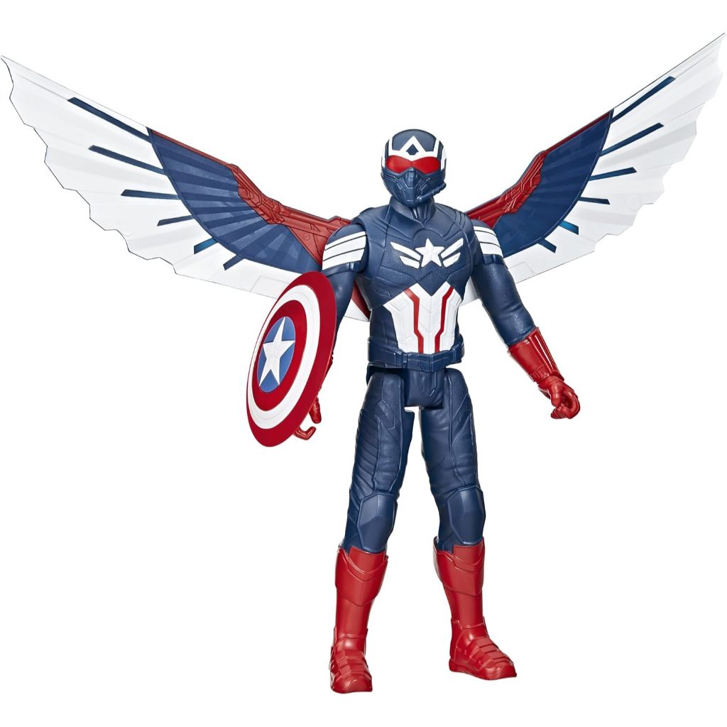 Boneco Marvel Capitão América Sam Wilson Com Asas - Hasbro F9301 ...