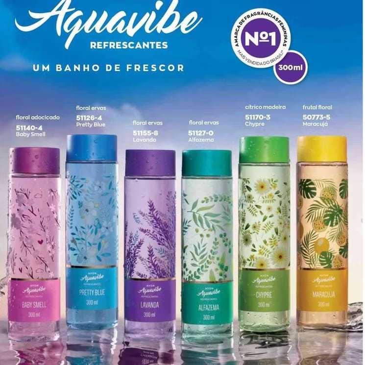 Avon Body Splash Aquavibe | Shopee Brasil