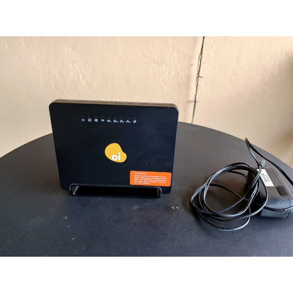Modem Roteador Modelo Fast 2704n Sagemcom Oi - Usado | Shopee Brasil