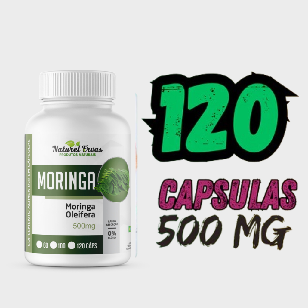 Moringa Planta Oleifera 120 Capsulas 100% Pura planta da vida | Shopee ...