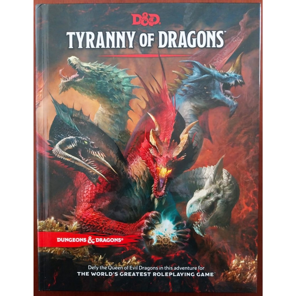 Tyranny Of Dragons - Dungeons And Dragons 5.0 - Livro de Rpg/D&D | Shopee Brasil