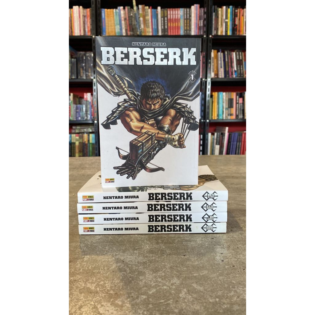 Berserk Vol.01 ao Vol.05 - Kentaro Miura | Shopee Brasil