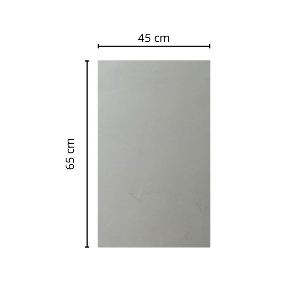 Chapa Inox 304, Medidas 65 cm x 45 cm x 2mm Espessura | Shopee Brasil