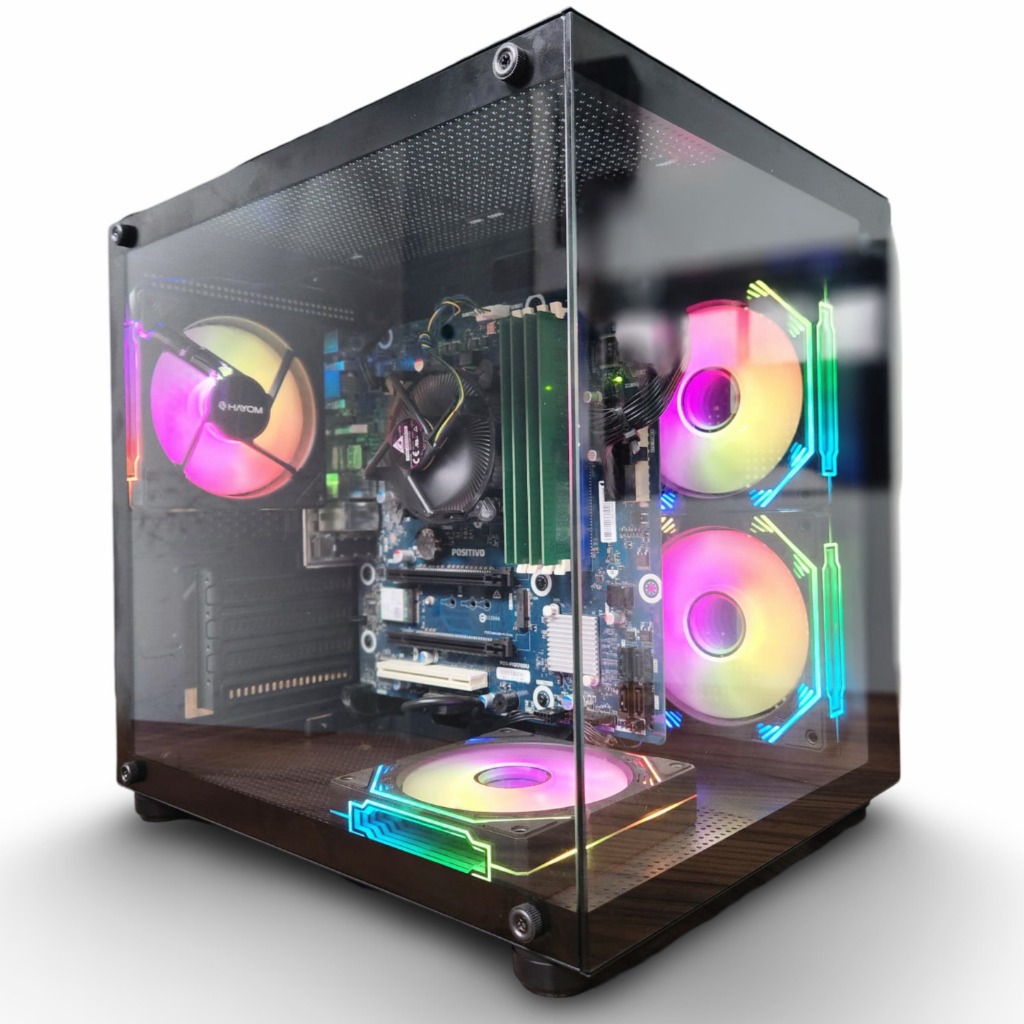 PC Gamer Intel i7 de 4a | Gabinete Aquário | Até 16Gb de RAM e 1Tb SSD ...