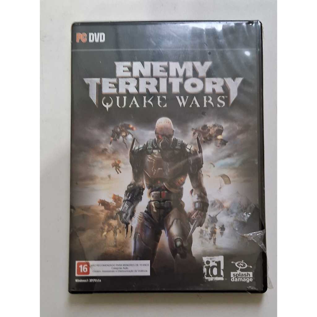 Jogo Enemy Territory Quake Wars Para PC Midia Fisica | Shopee Brasil