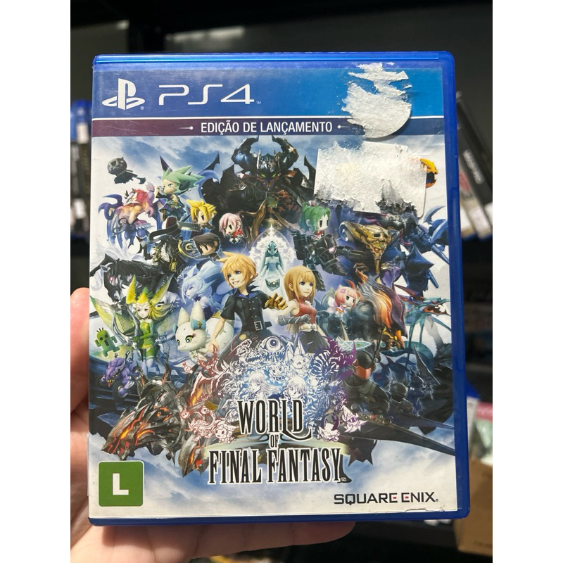World of Final Fantasy PS 4 mídia fisica | Shopee Brasil