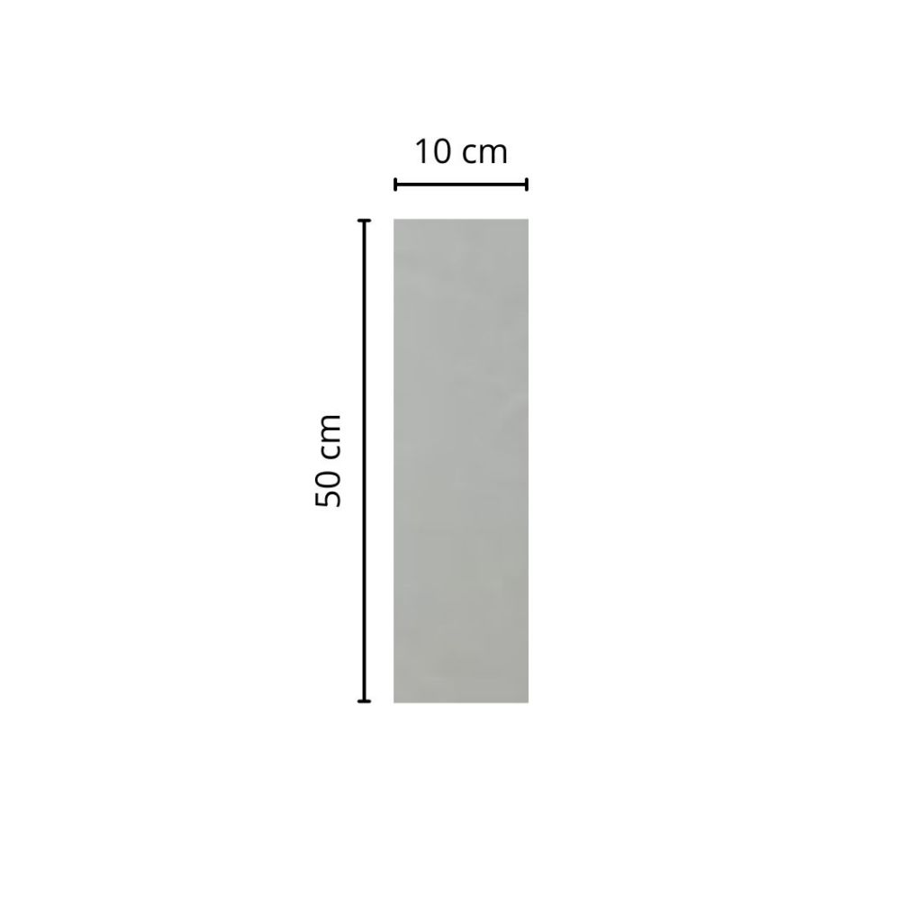 Chapa Inox 304, Medidas 50 cm X 10 cm X 2 mm espessura | Shopee Brasil