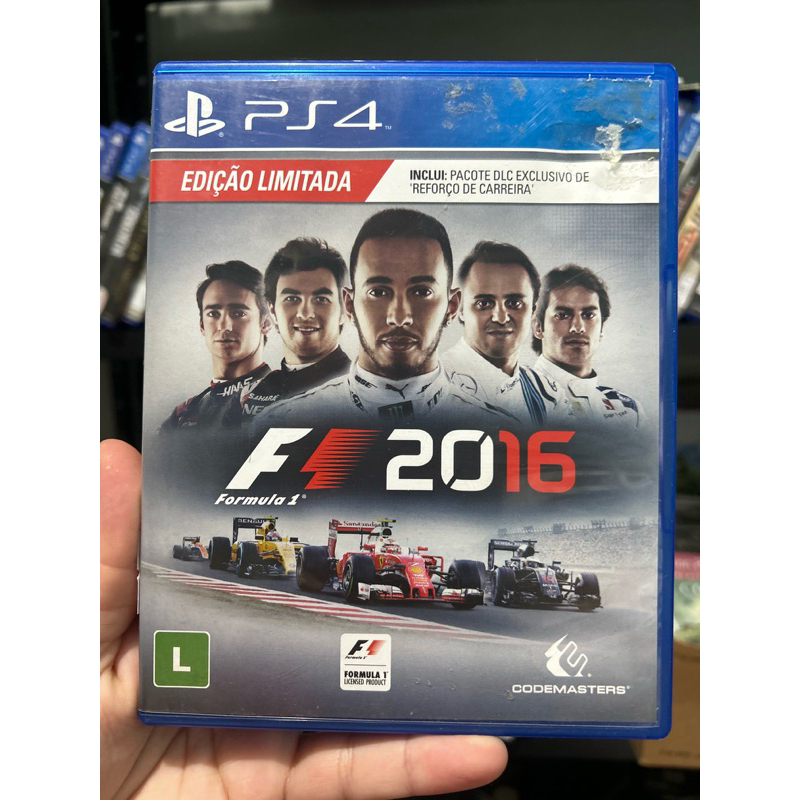 Fórmula 1 2016 F1 2016 PS 4 mídia física | Shopee Brasil