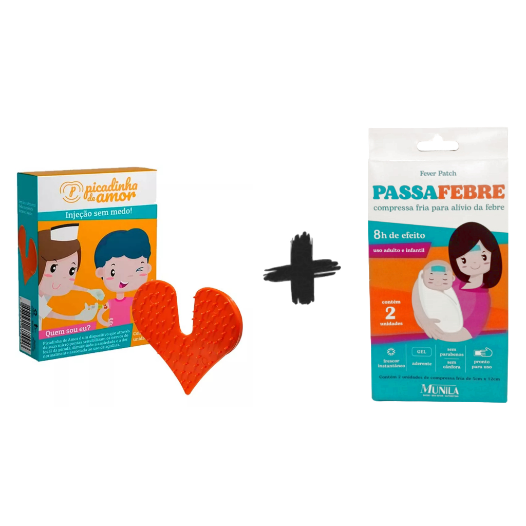 Kit Vacina - Picadinha do Amor Infantil Injeção Sem Medo e Sem Dor ...