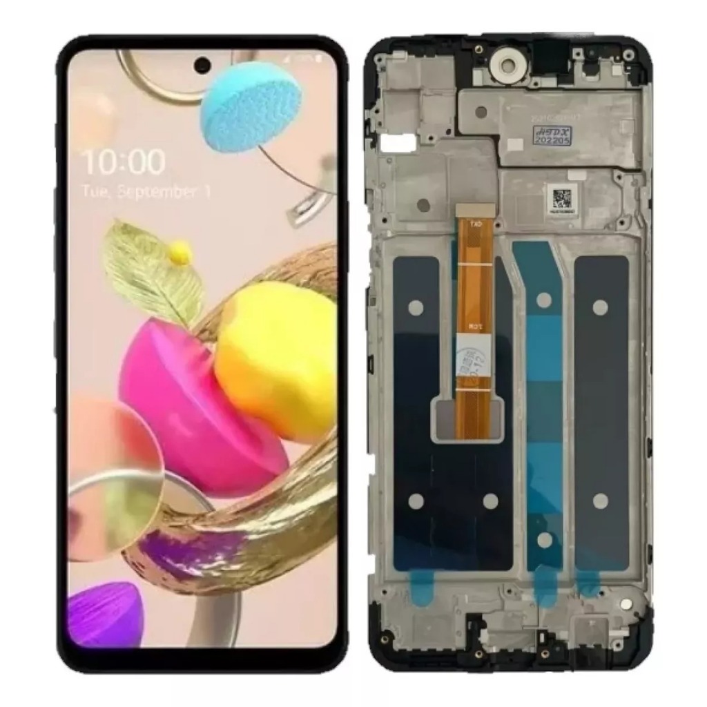 Display Frontal Tela Touch P/LG K52 C/aro + Cola Brinde | Shopee Brasil